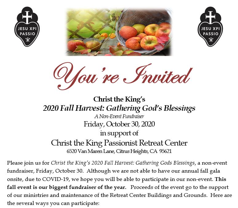 Fall Harvest Gala – Christ the King